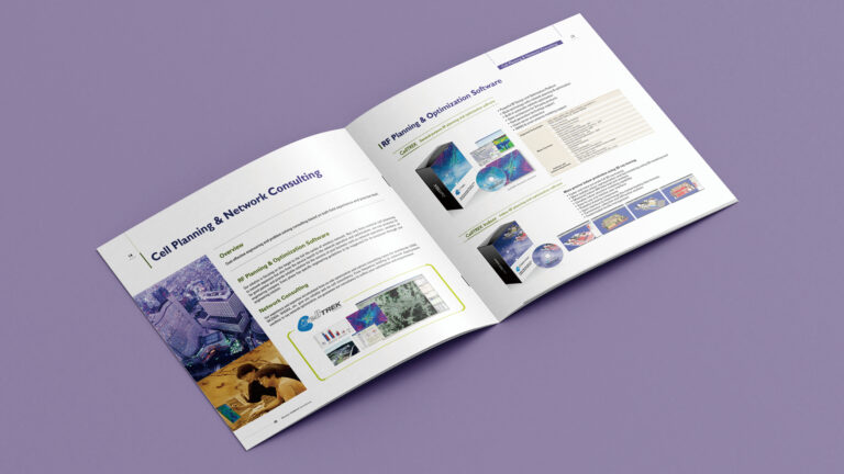 kt wibro WiMAX 브로슈어 - 인디고 디자인